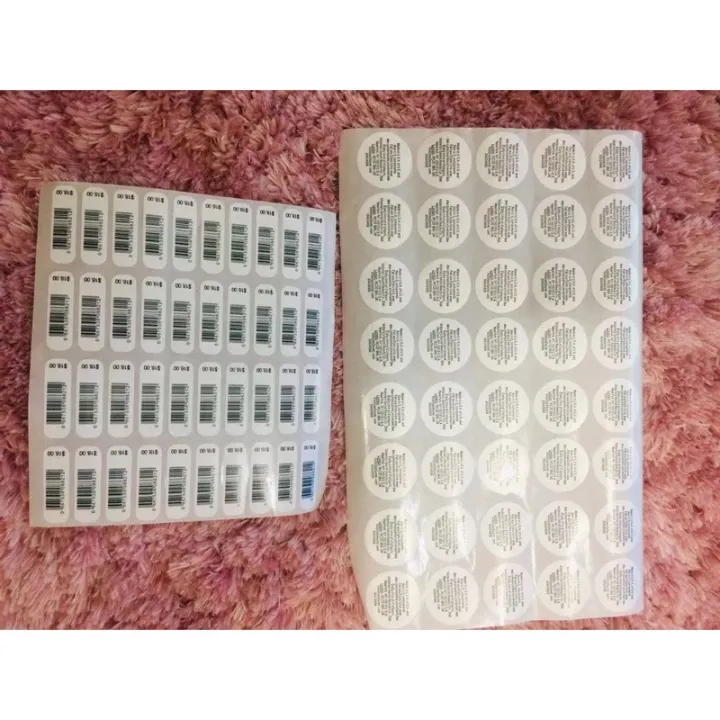 Ready Stock Perfumes Barcode Sticker for Victoria Secret(1set) | Lazada PH