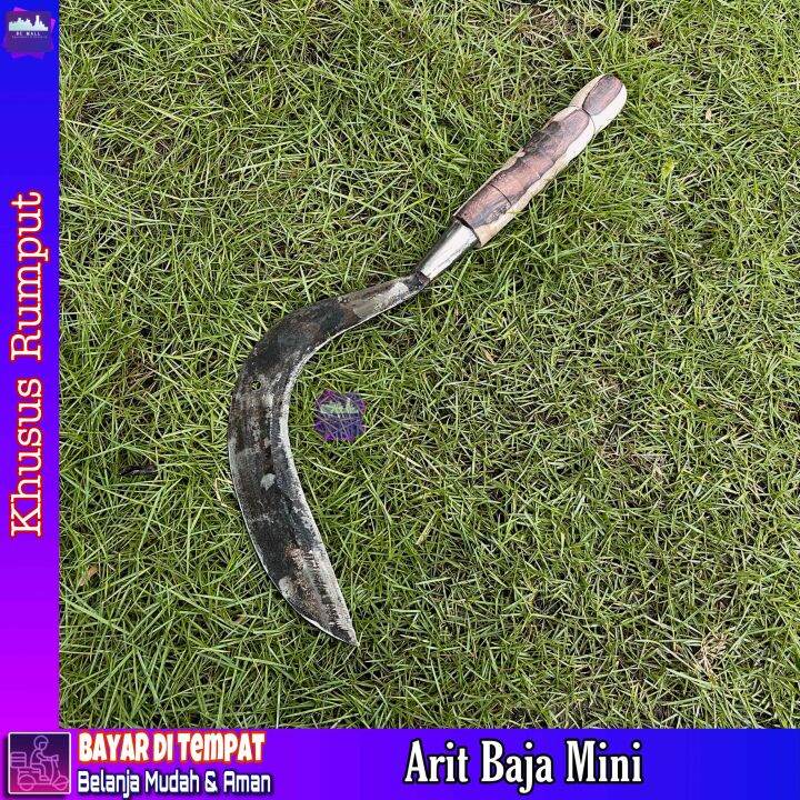 Arit Rumput Padi Baja Asli Super Tajam Arit Pengaritan Sawah Kebun Arit Tani | Lazada Indonesia