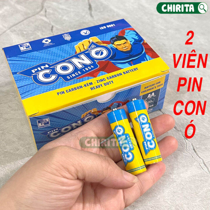 Pin Con Ó AA CHÍNH HÃNG 1.5V - Pin 2A PINACO đồ chơi điện tử,máy đo ...