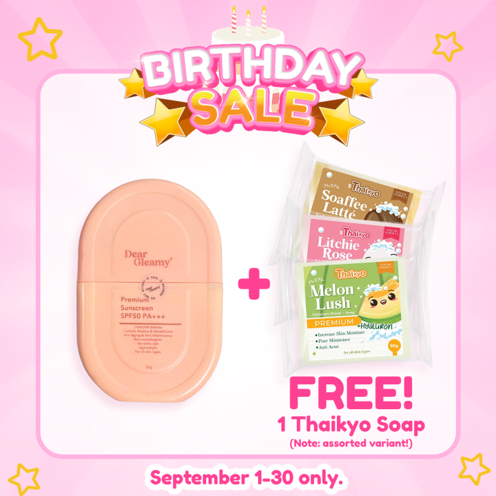 Dear Gleamy Sunscreen with spf 50 PA++++ made in ph | Lazada PH