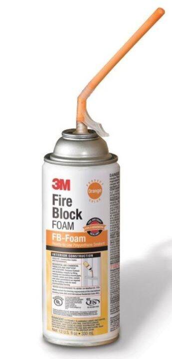 3M Fire Block Foam FB-Foam โฟมกันไฟ/ควันลาม 12 oz | Lazada.co.th