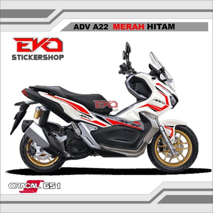 Sticker HONDA ADV Putih Cutting Stiker | Lazada Indonesia