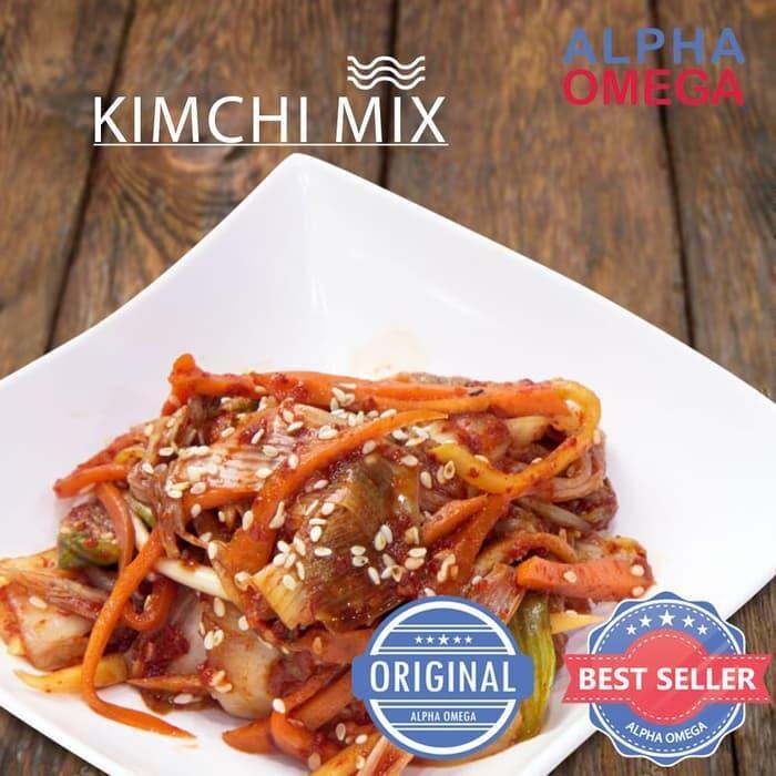 KIMCHI MIX SAWI WORTEL LOBAK FRESH 500 GRAM SAMWON - KOREAN FOOD ...