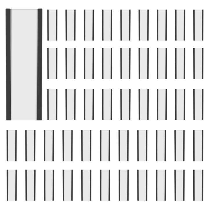 Magnetic Label Holder C Channel Magnetic Labels, Magnetic Data Card ...