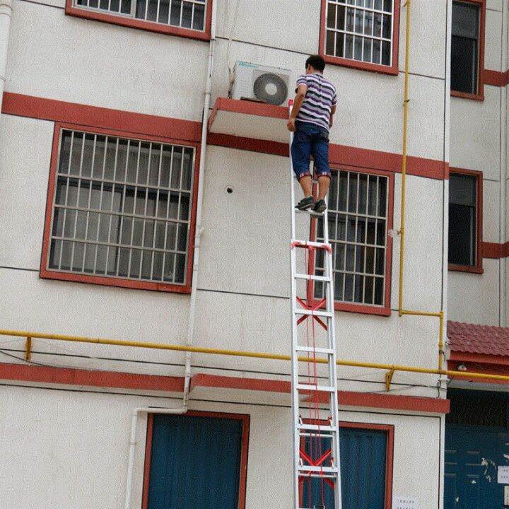 Single-sided ladder long ladder engineering ladder thickened aluminum ...