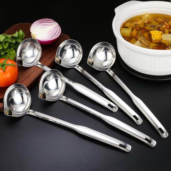 VFM Stainless Steel Spoon Seperator Food Kitchen Oil Skimmer Filter Oil ...