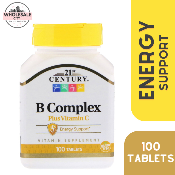 21st Century B Complex Plus Vitamin C 100 Tablets | Lazada PH