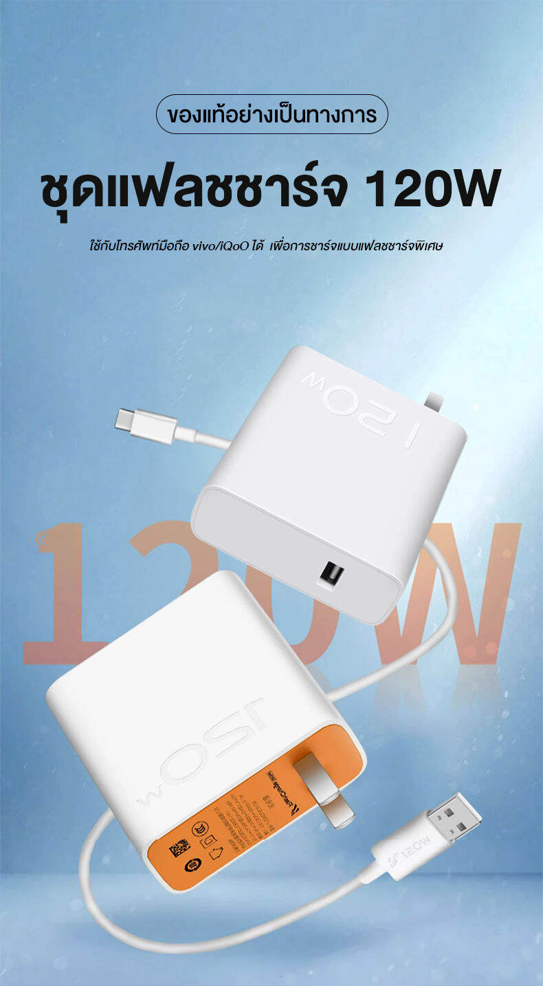 ViVO super fast charging kit 120W super fast charging charger Type-C ...
