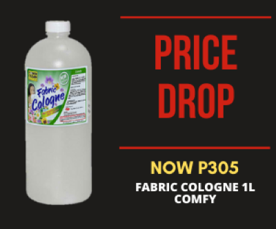 Concentrated FABRIC COLOGNE COMFY 975 mL Scent Laundry Fragrance ...