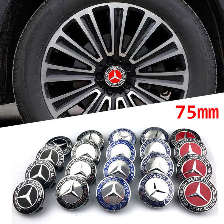 4PCS Car Tire Rim Hub Caps Emblems Auto Wheel Center Logo Covers ...