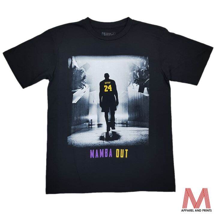 Mamba Out Kobe Bryant Los Angeles Lakers #24 N$B#A T-Shirt | Lazada PH