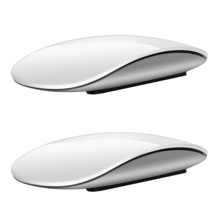 2X Bluetooth Wireless Magic Mouse Silent Rechargeable Computer Mouse ...