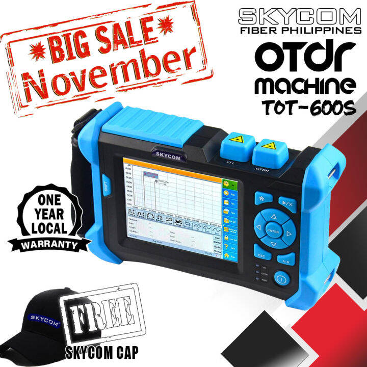Skycom OTDR Optical Time Domain Reflectometer TOT-600SV20A | Lazada PH