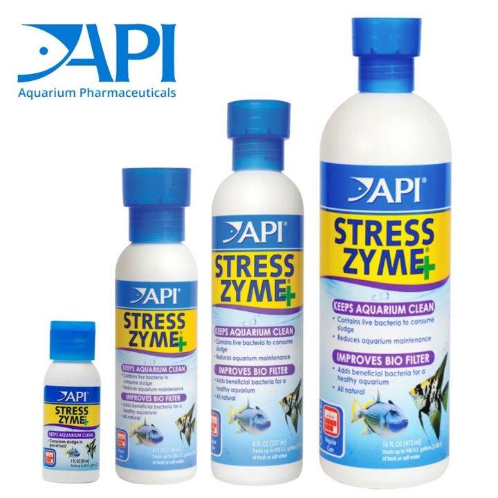 API STRESS ZYME Bacterial Cleaner Aquarium Water Medication | Lazada PH