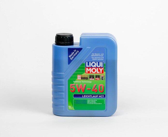 Liqui Moly Leichtlauf HC7 5W 40 Fully Synthetic Gasoline and Diesel Oil ...
