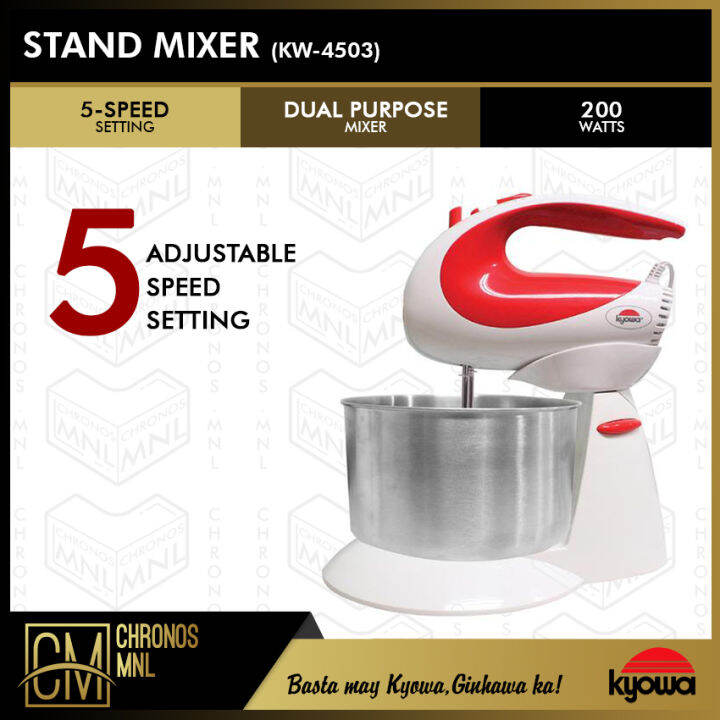 Chronos | Kyowa KW-4503 Dual Purpose Stand Mixer with 1.5 Liters ...