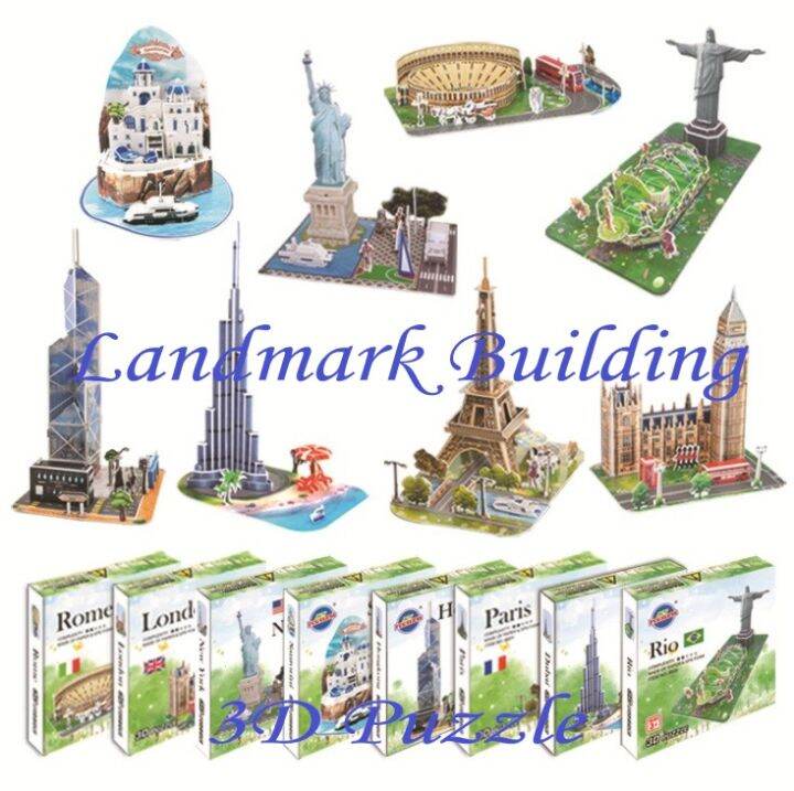 Educational 3D Puzzle - S Size National landmark building Suitable for ...