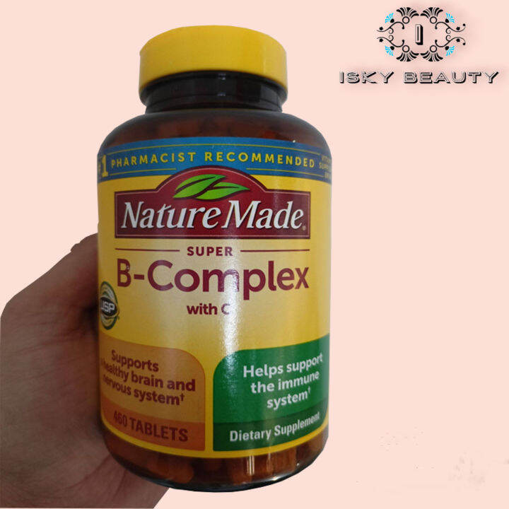 Nature Made Super B-Complex with vitamin c(460 Tablets) | Lazada PH