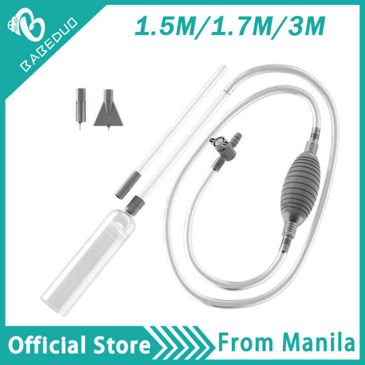 Aquarium Water Vacuum Cleaner, Fishtank Water Changer Pipe, Aquarium ...