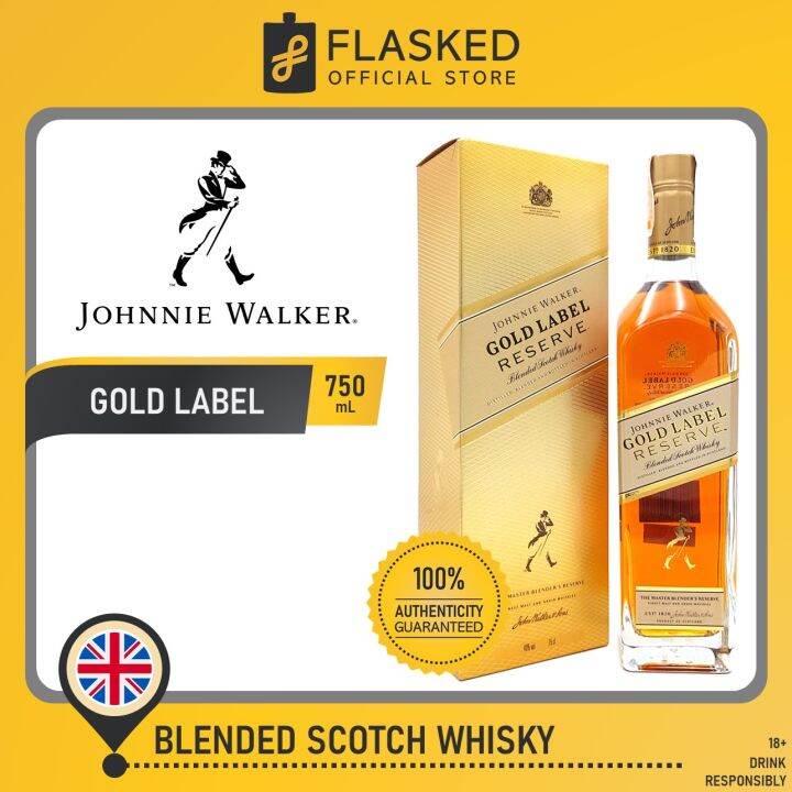 Johnnie Walker Gold Label Reserve Blended Scotch Whisky 750ml | Lazada PH