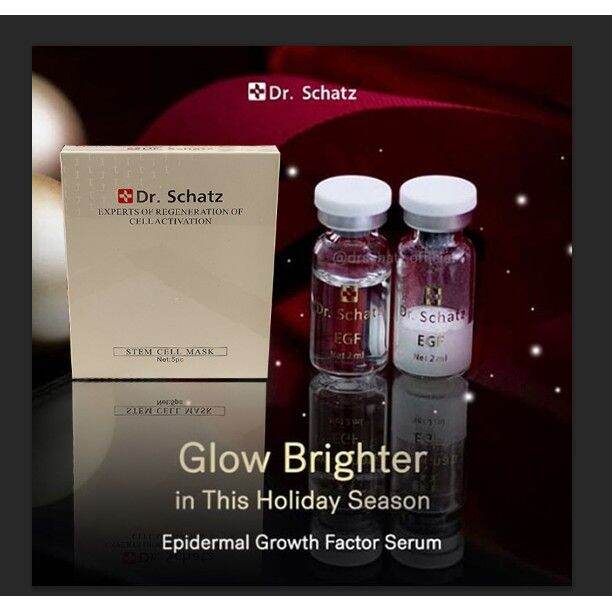 Masker Dr Schatz Stem Cell (1BOX)+ EGF(1PASANG) ready original | Lazada Indonesia