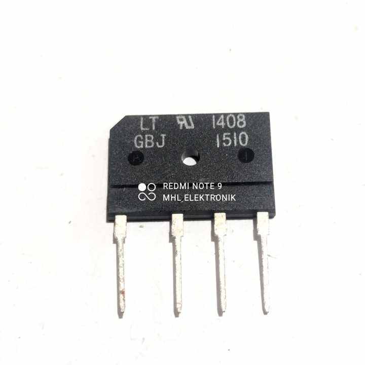 15A Dioda Sisir / Diode BRIDGE 15A GBJ1510 GBJ 1510 1000V Original ...