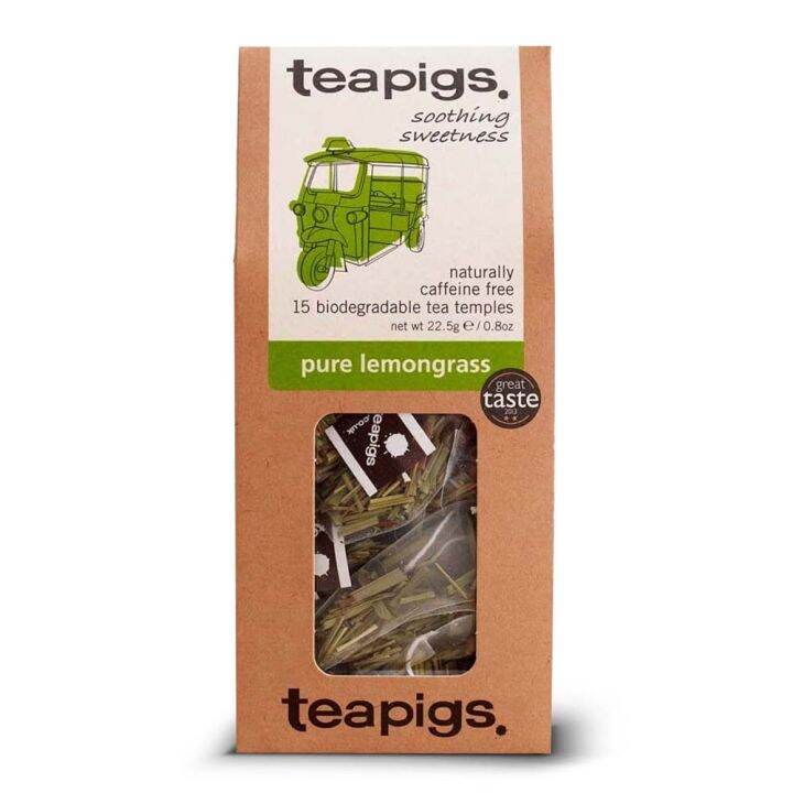 TEAPIGS LEMONGRASS x15 tea temples | Lazada PH