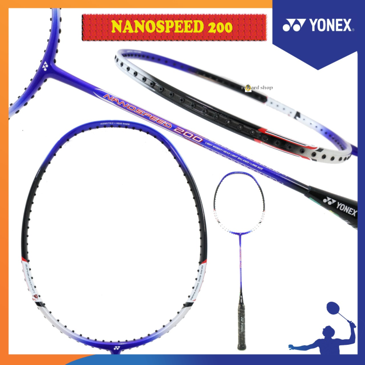 RAKET NANOSPEED 200 RAKET BADMINTON NANO SPEED 200 ORIGINAL | Lazada ...