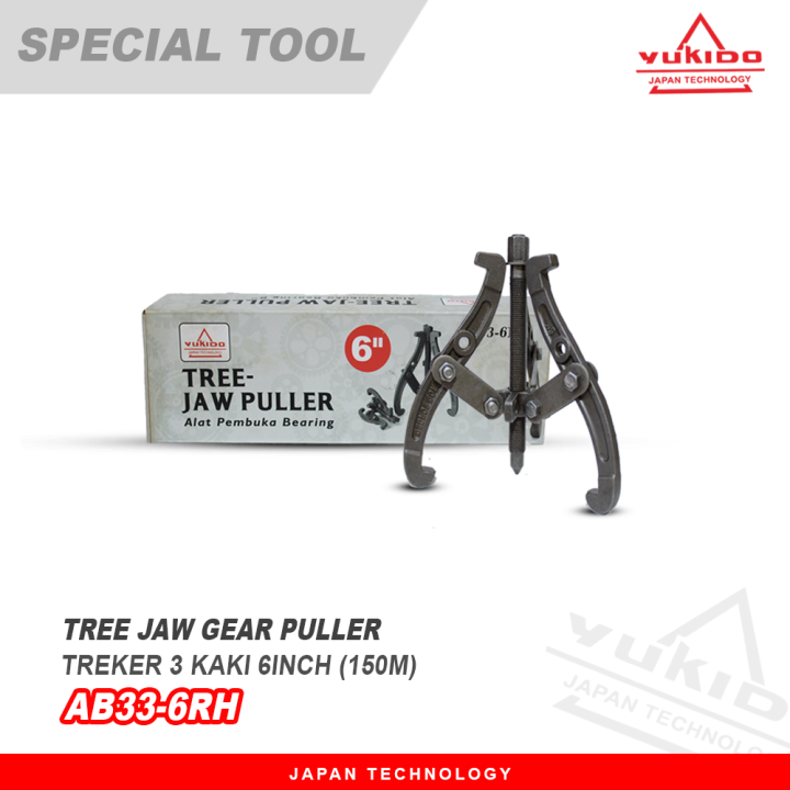 YUKIDO Tracker Bearing Treker 3 Kaki Gear Puller Bearing Treker Pembuka ...