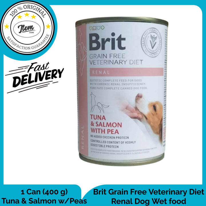 BRIT GRAIN FREE VETERINARY DIET RENAL DOG WET FOOD 400G | Lazada PH