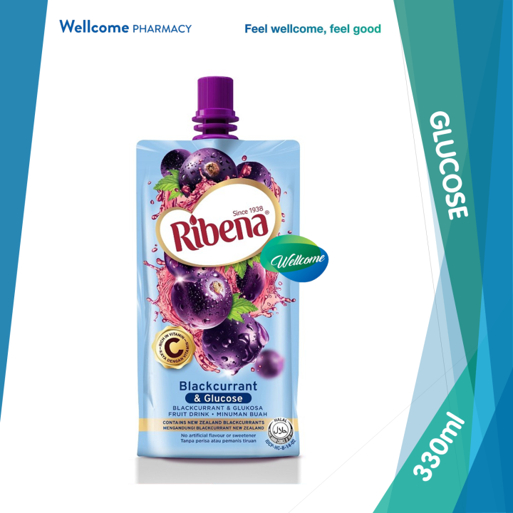 Ribena Cheerpack Blackcurrant Glucose - 330ml | Lazada