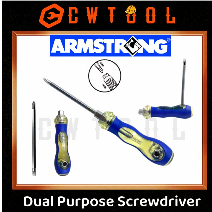 ARMSTRONG Dual Purpose Screwdriver | Lazada PH