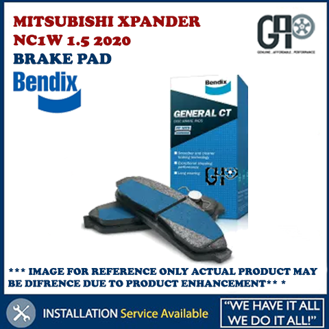 Mitsubishi Xpander NC1W 1.5 2020 Bendix General CT / Metal King Brake ...