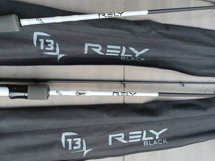 13 FISHING RELY BLACK CASTING/SPINNING ROD | Lazada
