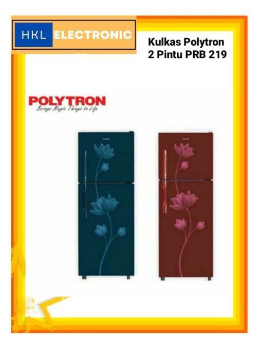 Kulkas Polytron 2 Pintu PRB-219 Kapasitas 210 Liter | Lazada Indonesia