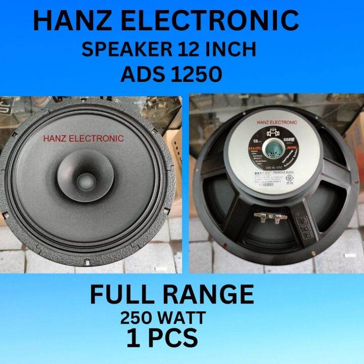 Speaker ADS 12 Inch Full Range 1250 - Speaker ADS Full Range 12 Inch ...