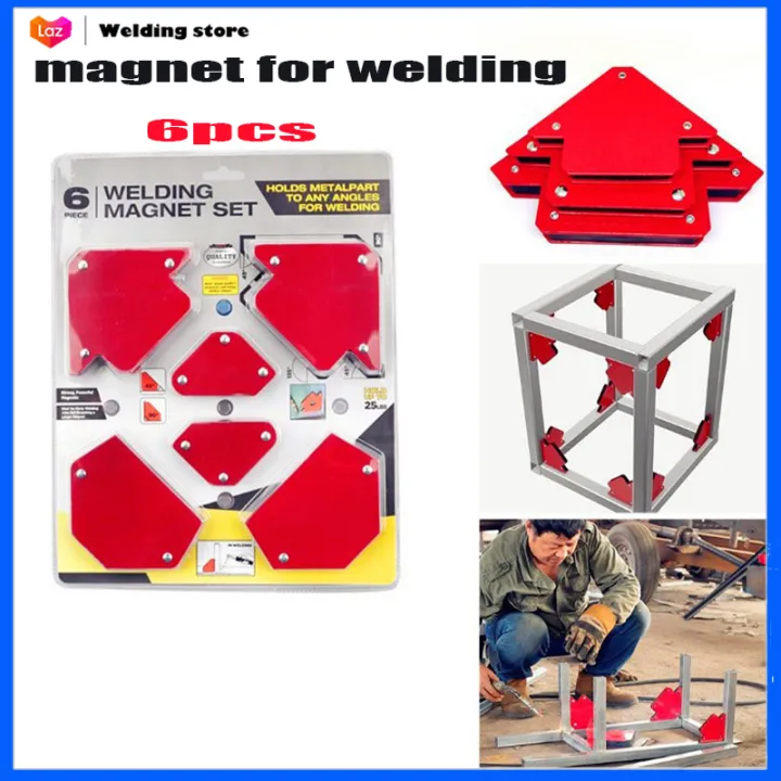 6pcs magnetic holder for welding set 25LBS 9LBS Multiple angles are ...