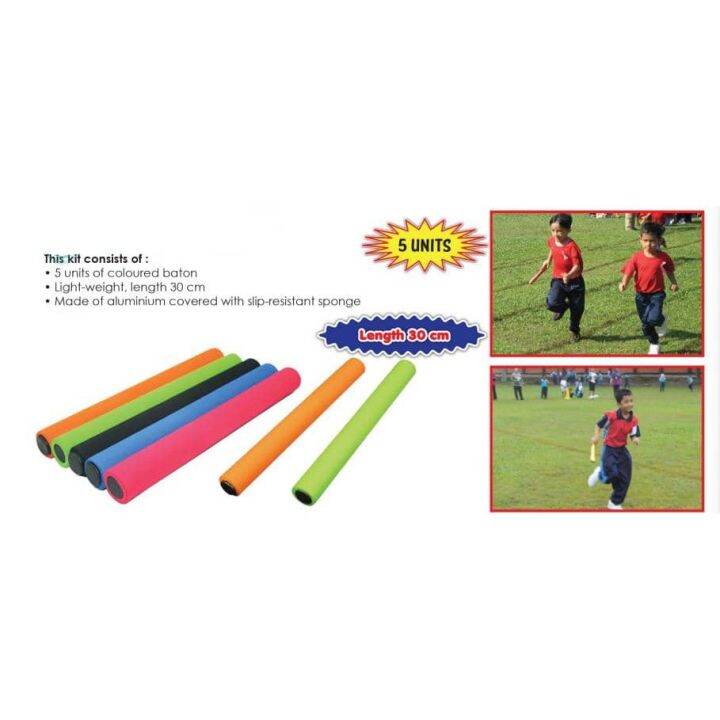 Sport Relay Baton Set (5pcs) | Lazada