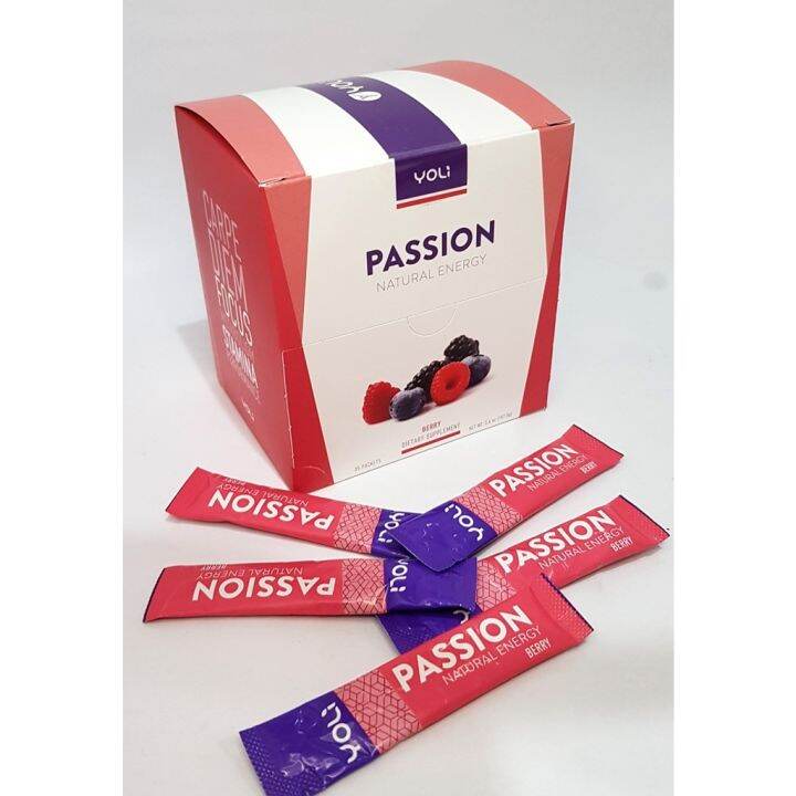 COD Yoli Passion Energy Drink Pre workout No Sugar drink in All The ...