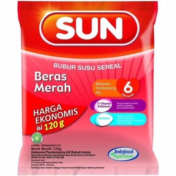 Sun Bubur Sereal Susu Beras Merah 120gram | Lazada Indonesia