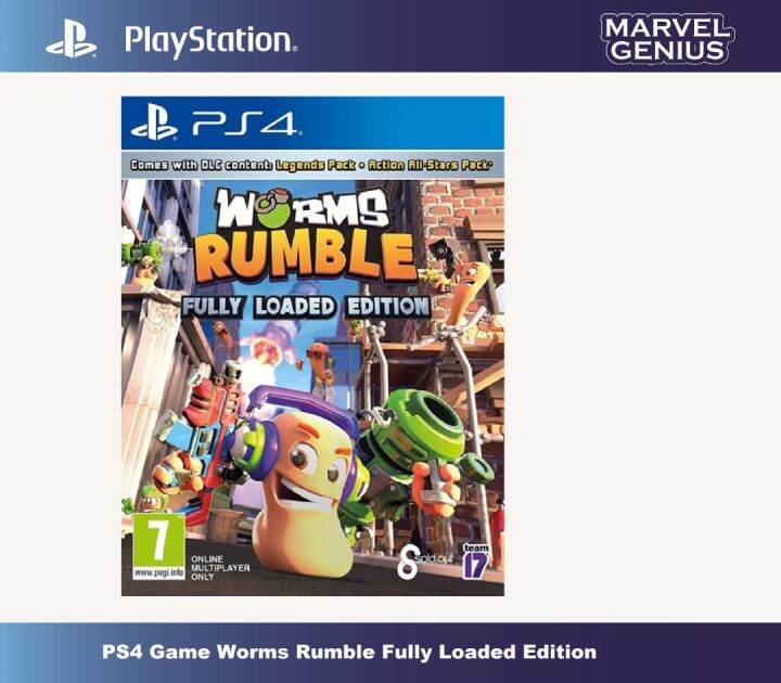 PS4 PS5 GAME Worms Rumble FULLY LOADED EDITION (ENG/CHN) | Lazada