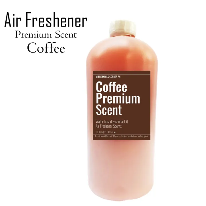 1 Liter Water Based Essential Oil Air Freshener COFFEE Premium Scents ...