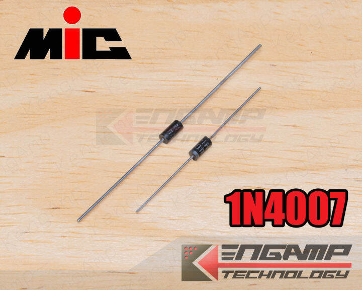 (สินค้ามีตัวเลือก) [DIOD] 1N4007 MIC DIOD 1A 700V DO-41 | Lazada.co.th