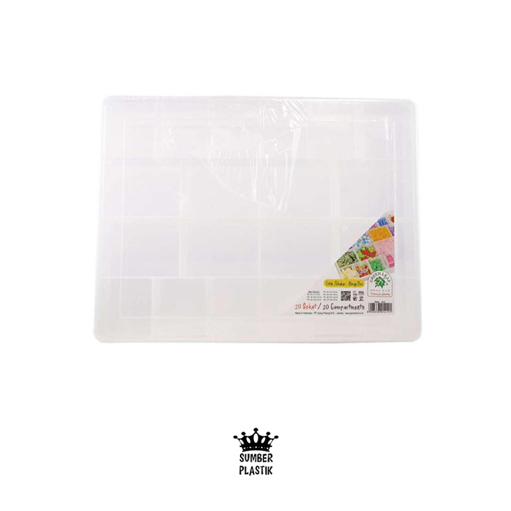 Green Leaf 1419 Kotak Perkakas Box Plastik Reiko Storage Box Spare Part ...