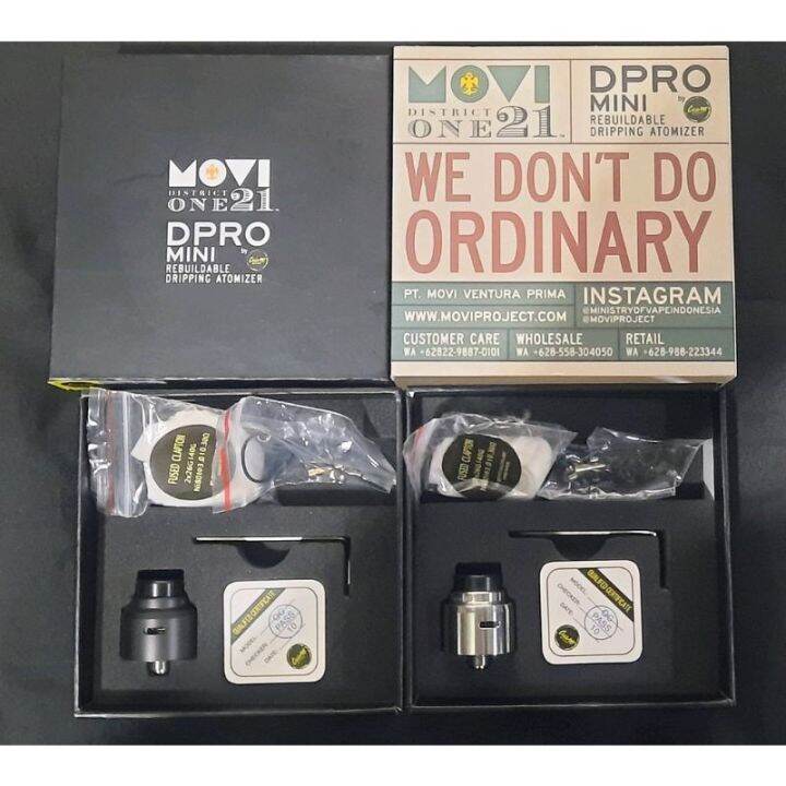 DPRO MINI RDA BY COIL ART LEGIT | Lazada PH
