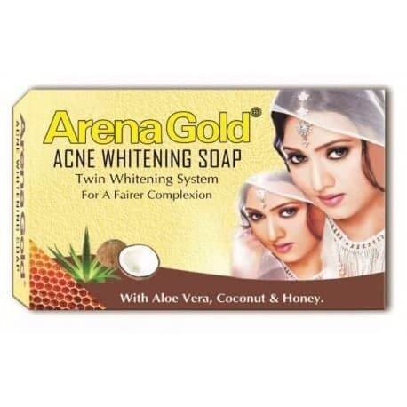 ARENA GOLD ACNE WHITENING SOAP @RV | Lazada