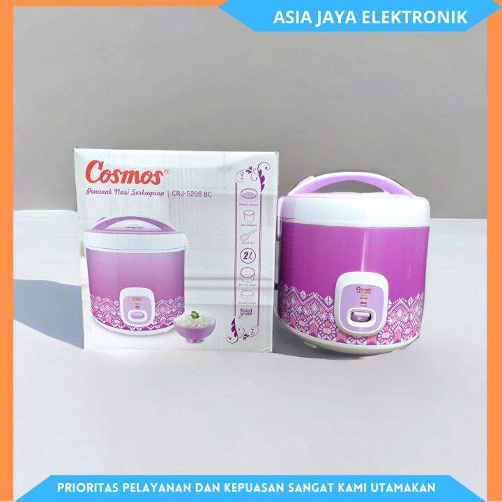 COSMOS Magicom 2 Liter CRJ-5208 BC Rice Cooker Mejikom 3 in 1 | Lazada ...