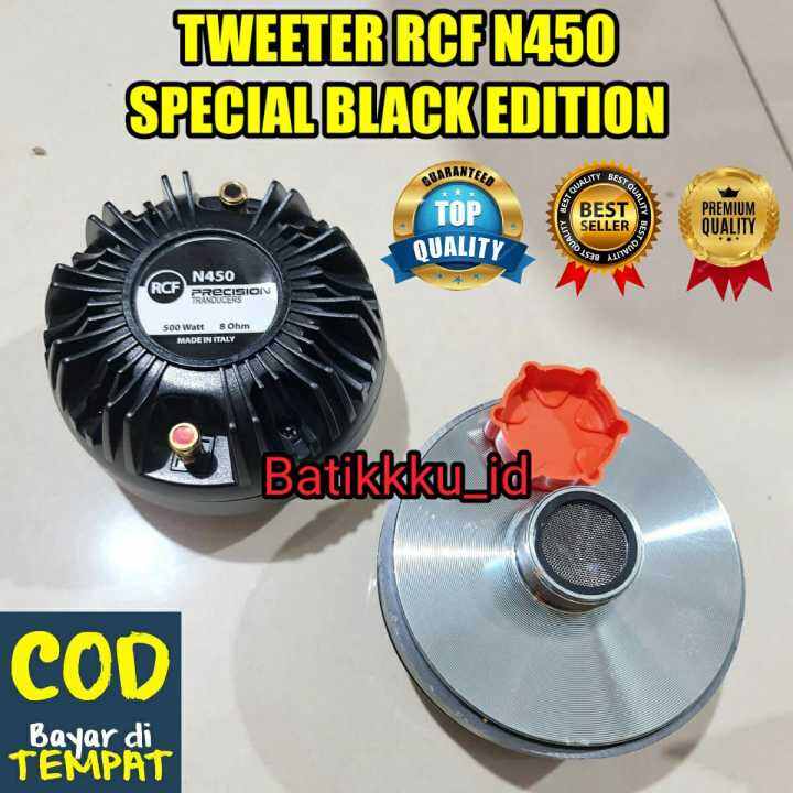 DRIVER TWEETER RCF N450 N 450 SPECIAL BLACK EDITION MODEL DRAT | Lazada Indonesia