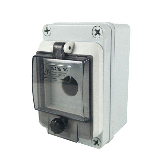 Abs Plastic Ip67 Waterproof Junction Boxes Emergency Sswitch Control ...