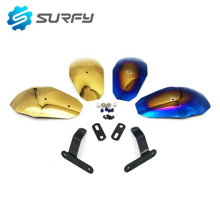 Surfy Handle Guard Stainless Universal With Bolts Motorcycle Made In ...